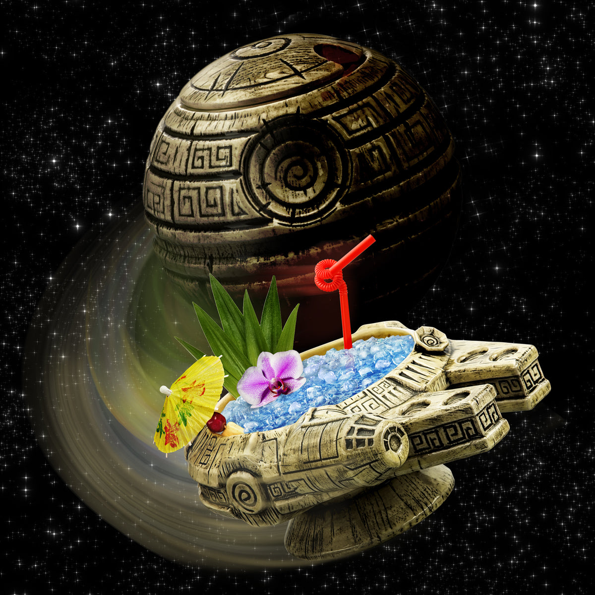 Millennium Falcon Punch Bowl Set – Beeline Creative, Inc.