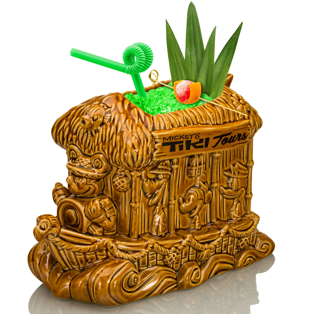 Mickey's Tiki Tour Boat – Beeline Creative, Inc.